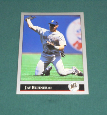 Vintage 1992 Leaf Jay Buhner #128 Baseball Card Mariners | eBay
