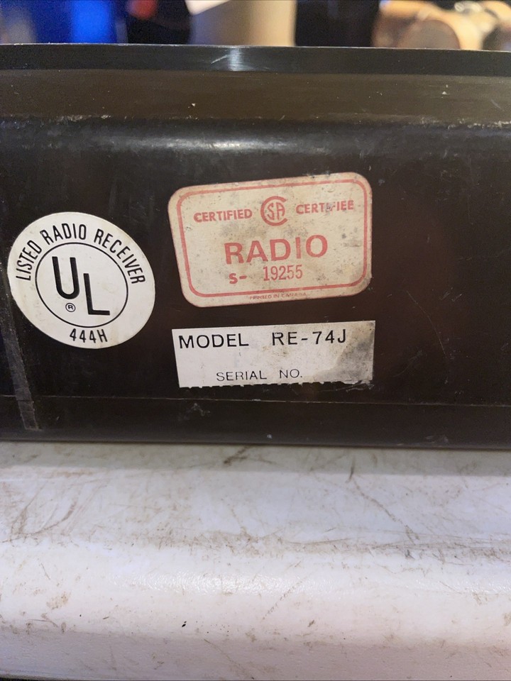 Vintage Zenith RE-74J AM FM Radio works great! | eBay