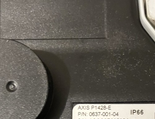 Axis P1428-E 0637-001 Bullet IP Network Security Camera 4K POE | eBay