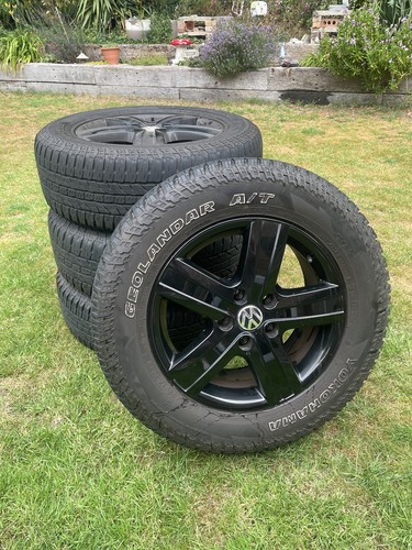 Genuine Volkswagen Thunder T5 T6 Alloy Wheels With Yokohama Geolander A ...