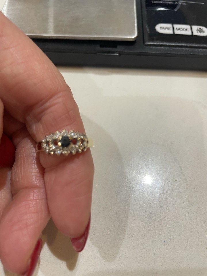 9k gold scrap ring 2.27g | eBay UK