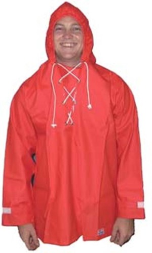 Heavy Duty Fishing Jacket, Men's Boating Rain Smock, Tuff Marine ...