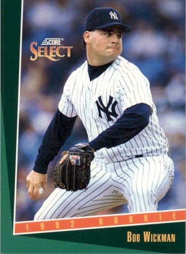 1993 Select Bob Wickman RC New York Yankees #343 Baseball Card | eBay
