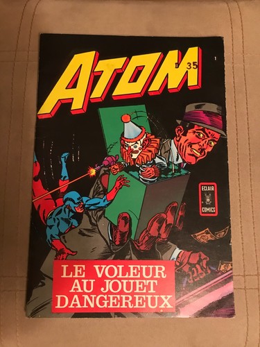 ATOM #1 (French edition, Eclair Comics) VERY NICE | eBay