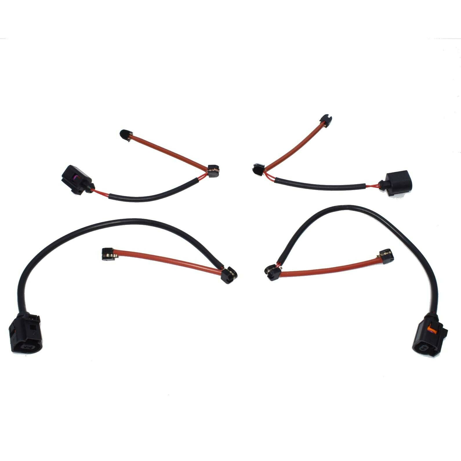 4PCS 7L0907637C Brake Pad Wear Sensor Front & Rear SET for Audi Q7 VW ...
