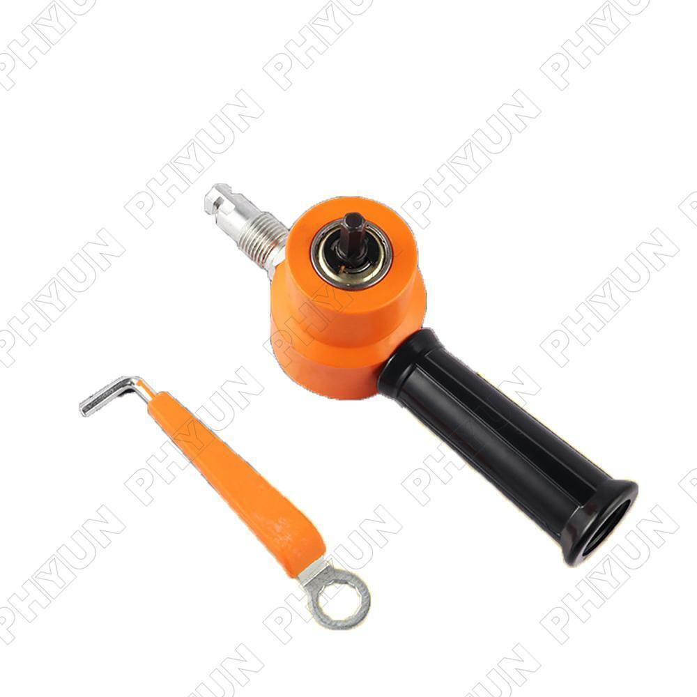Dual Head Sheet Metal Cutting Nibbler Electric Drill Attachment 360 ...