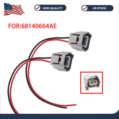 PAIR A/C Compressor connector Ram 1500. 2014-2024. 68140664AE | eBay