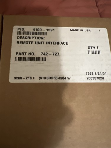 SIMPLEX 4100-1291 - Remote Unit Interface (Rui) | eBay