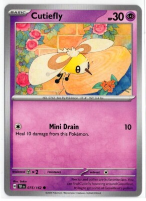 Pokemon Temporal Forces 075/162 Cutiefly | eBay