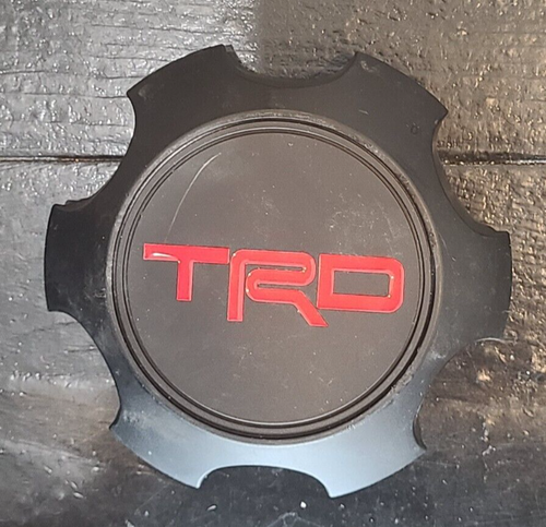 One (1) Toyota Tacoma TRD Center Cap Hub Cover PTR20-35111-XX blk | eBay