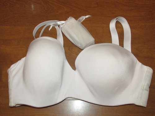 850B6 Bra Supreme 641 Multi-Convertible Bra 36DD White | eBay