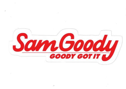 Sam Goody Sticker (Reproduction) | eBay