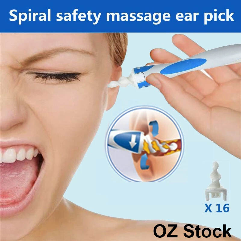 Hair Removal Wax 16-Piece - Soft Spiral Ear Cleaner Set, Painless ...