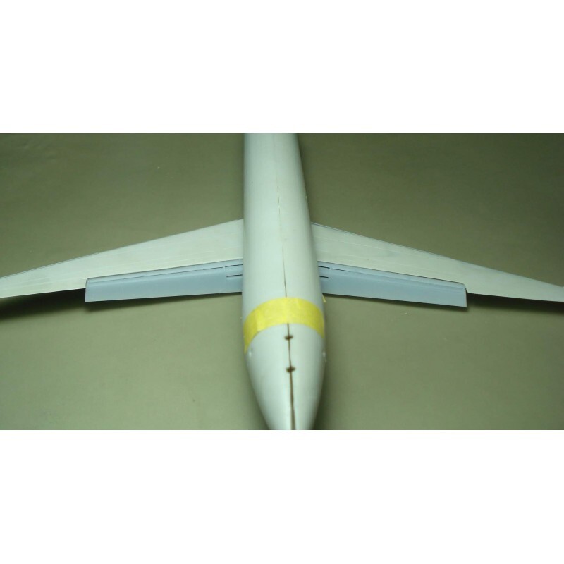 Laci 1/144 McDonnell Douglas DC-9 Landing Flaps for Eastern Express kit ...