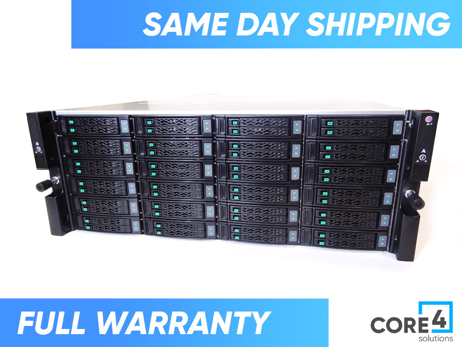 HPE Nimble AF60 Flash Array w/ 368TB, 6x 4 Port 16Gb FC Adpt, 2x Cont ...
