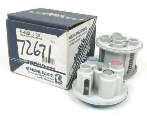 NEW MELTRIC 31-6A020-C-243 DS100C INTERIOR POLY RECEPTACLE 316A020C243 ...