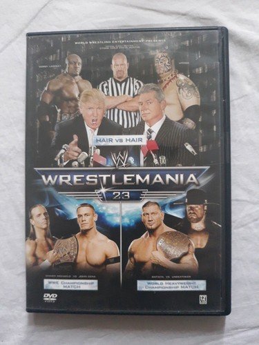 WWE - Wrestlemania 23 (DVD, 2007, 2-Disc Set) DONALD TRUMP 651191945900 ...