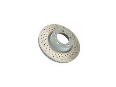 Zimmermann 68DX64H Front Right Brake Rotor Fits 2017-2022 Porsche 718 ...