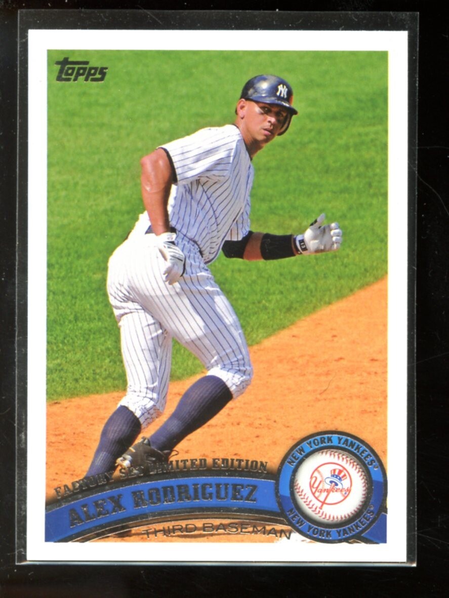 2011 TOPPS FACTORY SET LIMITED EDITION #50 ALEX RODRIGUEZ MINT A0983 | eBay