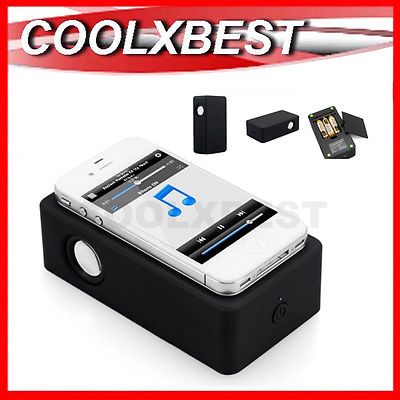 INTERACTION AMPLIFYING PORTABLE CORDLESS MINI SPEAKER For iPHONE SMART ...