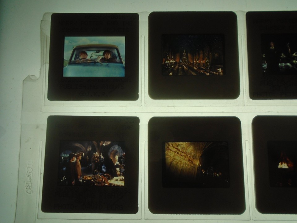 HARRY POTTER WIZARD/DANIEL RADCLIFFE EMMA WATSON SLIDE/TRANSPARENCY ...