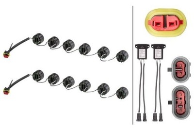 HELLA ERW DRL Daytime Running Light Set 12V/24V 2PT010458-731 | eBay