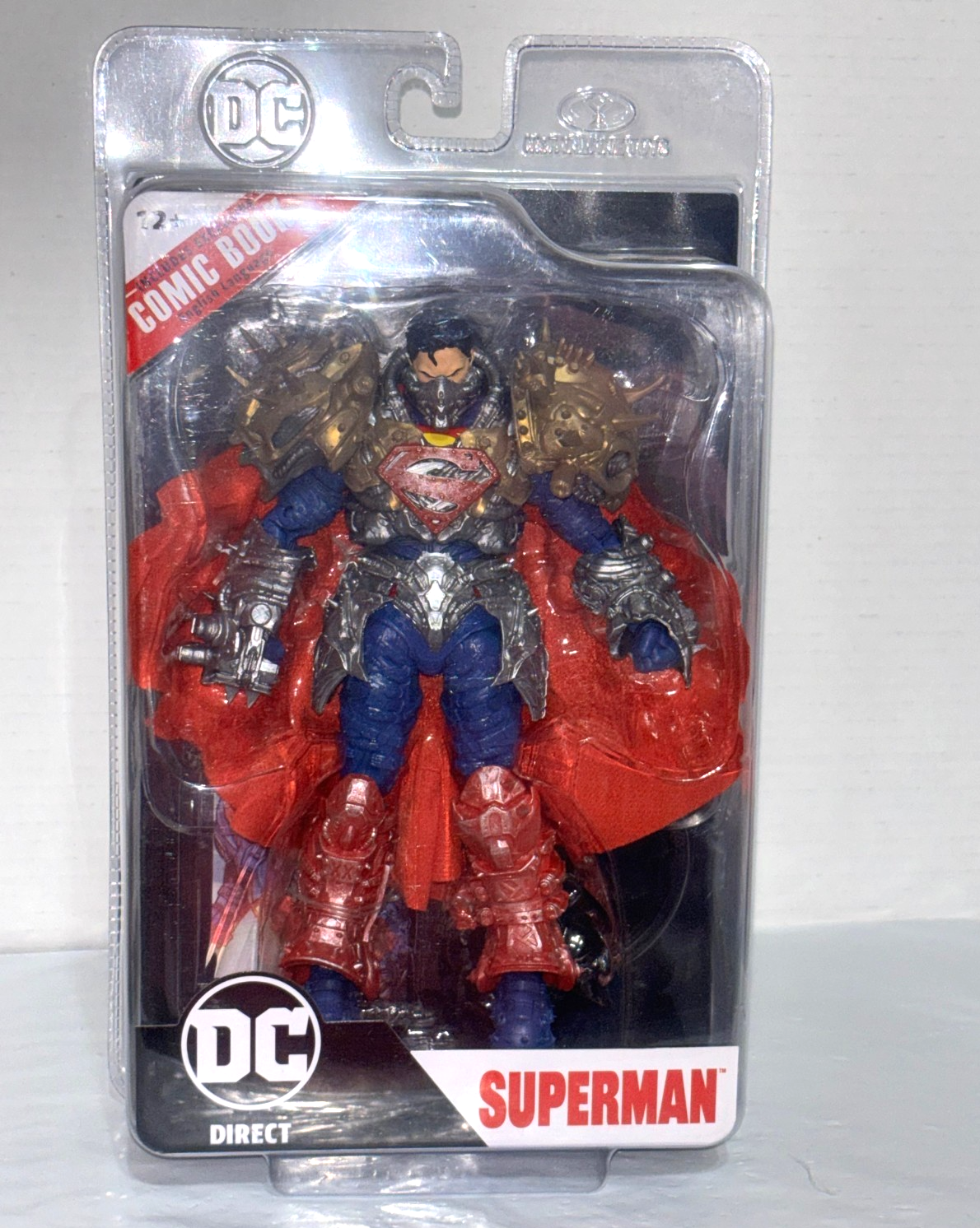 DC Direct Superman Ghosts Of Krypton Superman Figure McFarlane Sealed ...