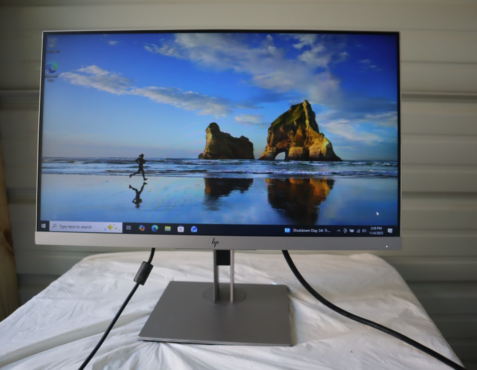HP EliteDisplay E233 23" Monitor 1920 x 1080 LCD FHD USB HDMI Display ...