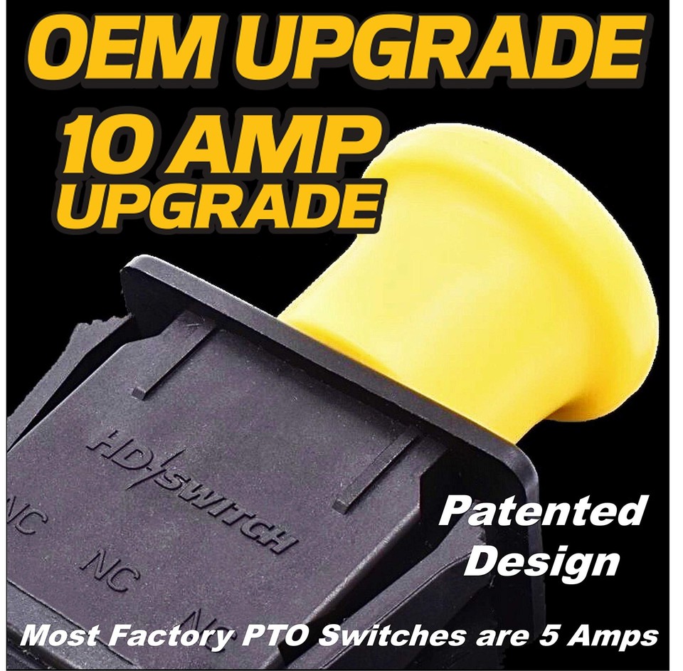 10 AMP PTO Switch Replaces AM118802 John Deere LX172 LX173 LX176 LX178 ...