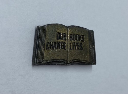 Our Books Change Lives Bible Lapel Pin (Z13) | eBay