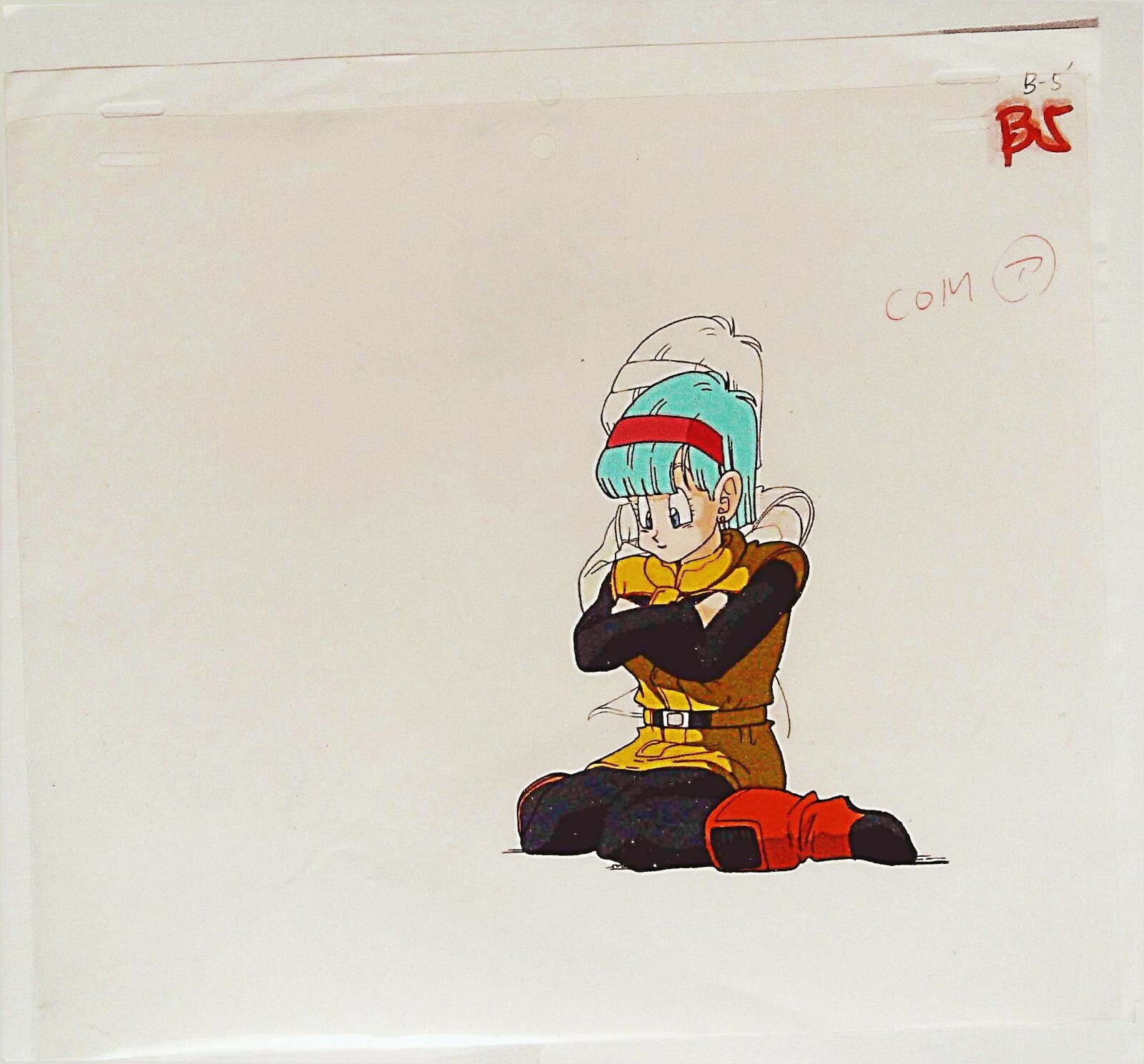 DRAGONBALL BURUMA BULMA ANIME PRODUCTION CEL 23 | eBay