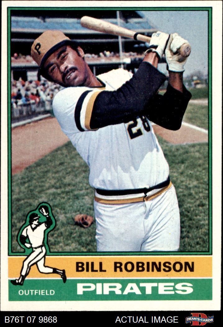 1976 Topps #137 Bill Robinson Pirates 7 - NM | eBay