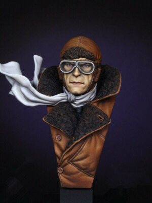 1/12 resin bust model pilot unpainted unassembled | eBay