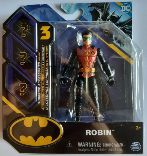 Dc Batman Figure Robin & 3 Surprise Accessories 778988135457| eBay
