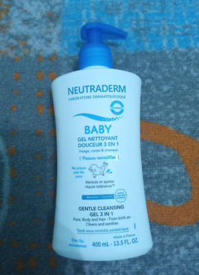 Neutraderm Baby Gentle Cleansing Gel 3 in 1 Oligo Skin Complex Active ...