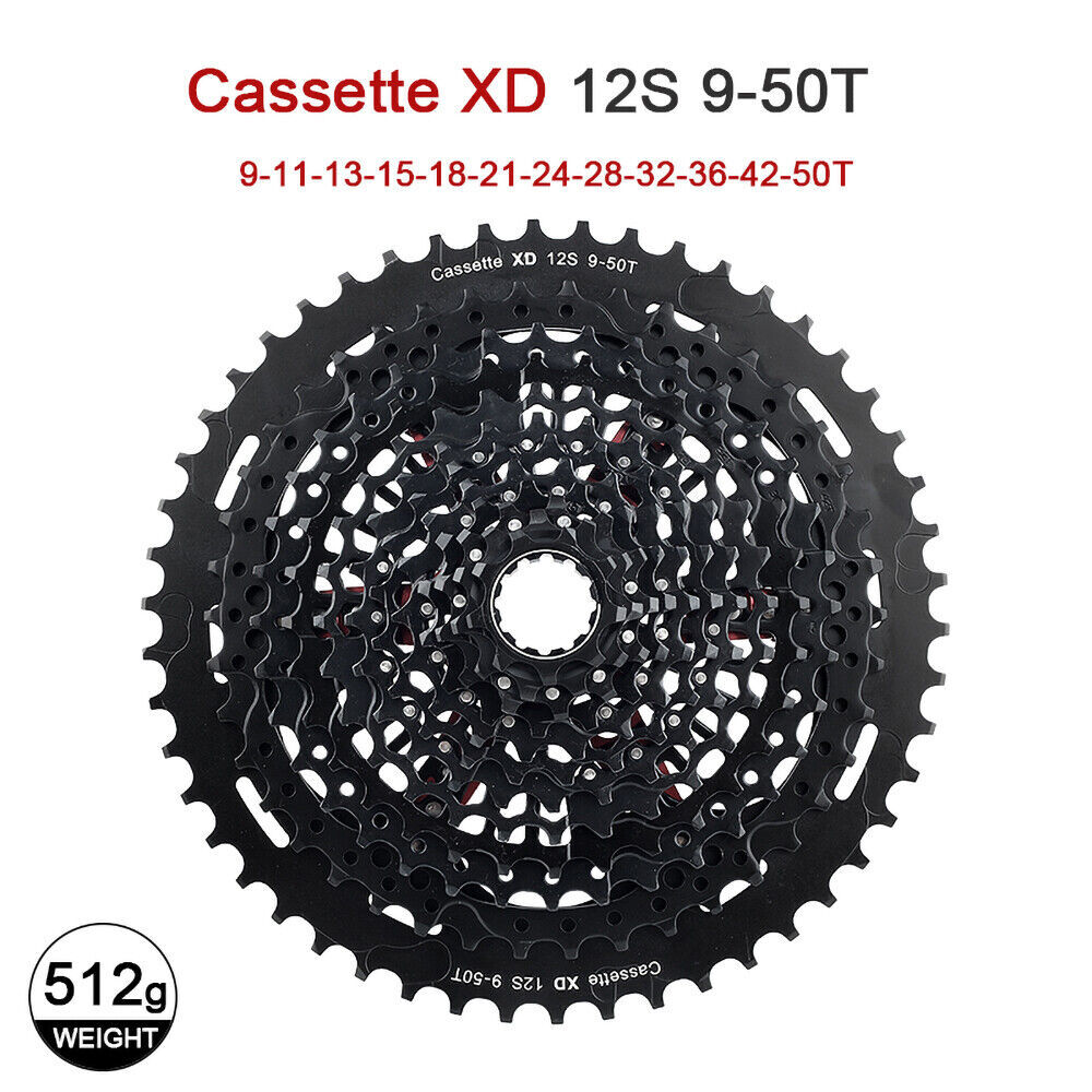 Sunshine 11/12 Speed XD Cassette 9-42/50T 10-50/52T Fits Sram XD SX NX ...