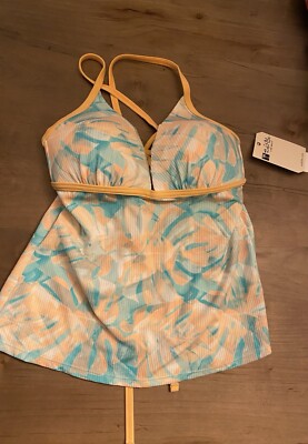 Salt Life Women’s Tropical Tankini Swimsuit Top NWT Size L | eBay