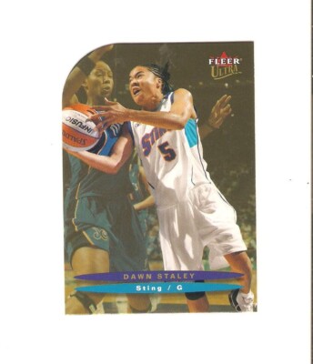 dawn staley 2003 ultra wnba gold,virginia,south carolina,philadelphia ...