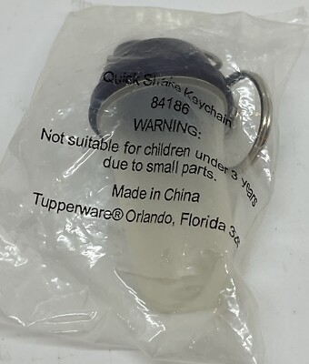 Vintage Tupperware Keychain Quick Shake Mixer Gadget/Pill Holder ...