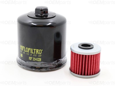HiFlo Racing Engine Oil Filter + Transmission Filter HONDA NC 700 (2012 ...
