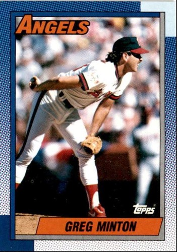 1990 Topps Baseball Cards Greg Minton California Angels #421 | eBay