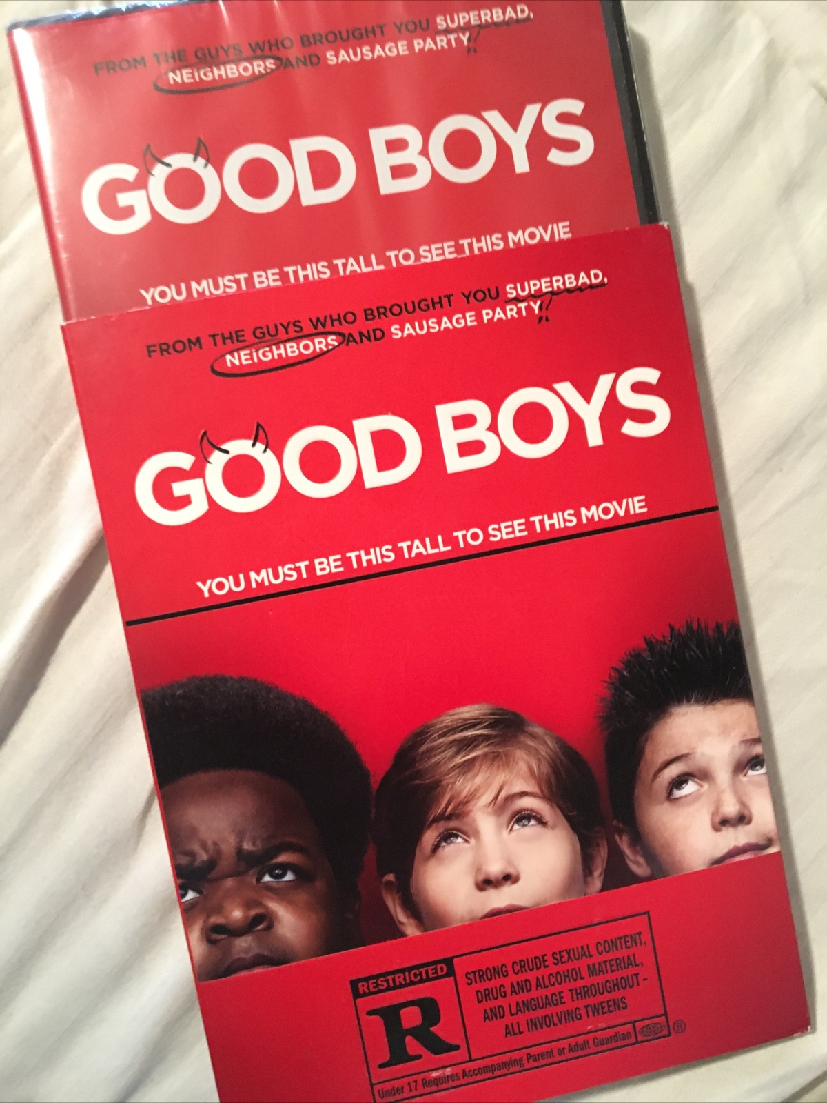 Good Boys (DVD, 2019) Coming of age feature, adult themes, Rated R, New ...
