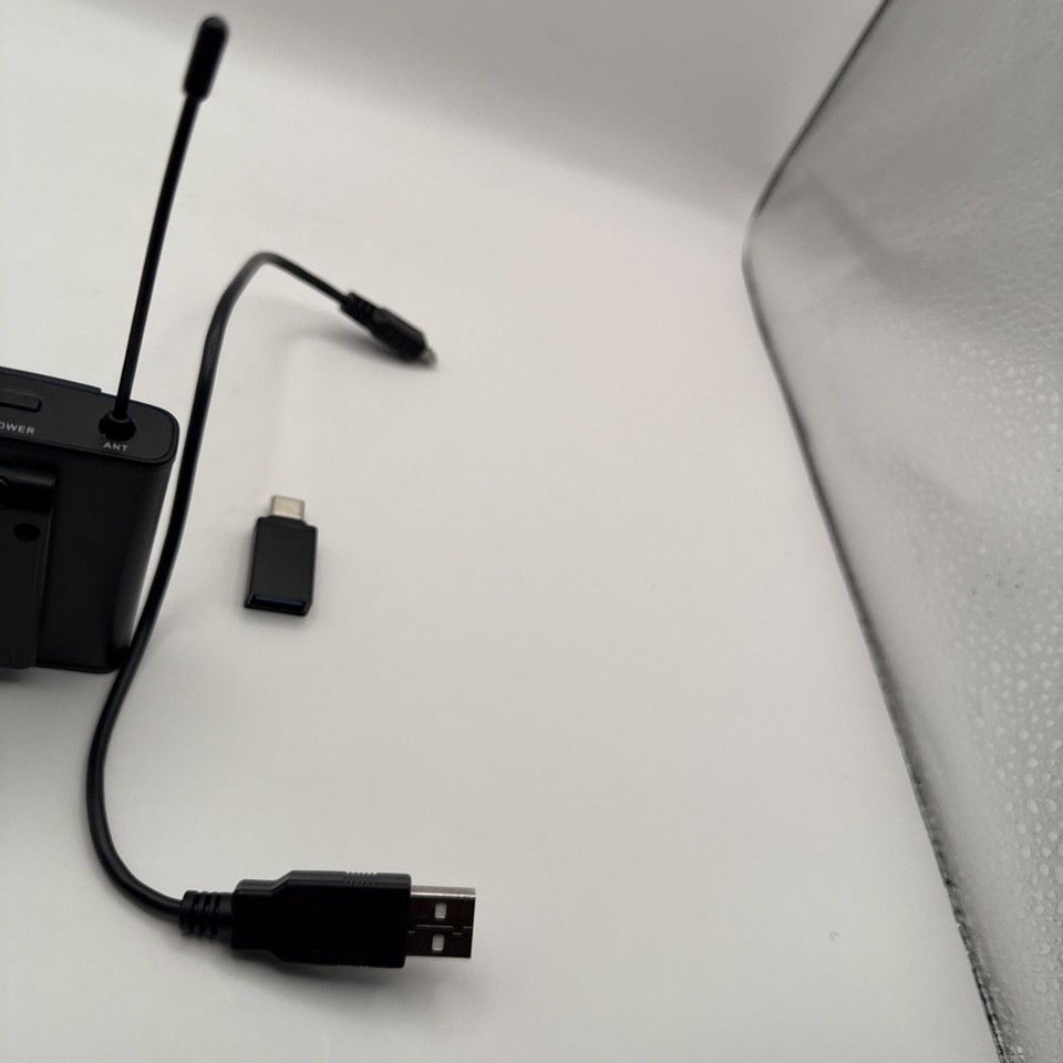 Bietrun WXM07 UHF Wireless Headset/Lapel Microphone Receiver System 3 ...