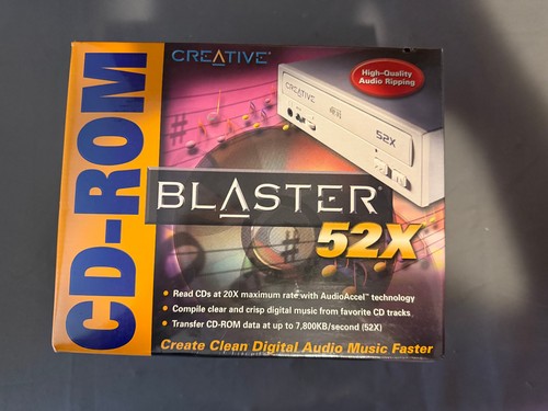 Creative CD Rom Blaster 52X MK4108 Vintage IDE Drive New UNOPENED | eBay