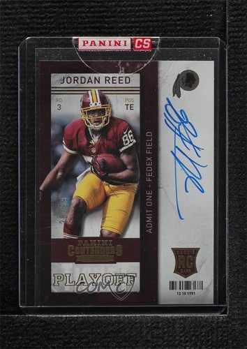 2013 Panini Contenders Playoff Ticket /99 Jordan Reed #214 Rookie RC | eBay