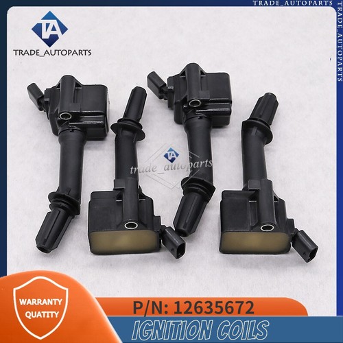 For Chevrolet Buick Encore GMC Terrain 1.4L 1.5L Set(4) Ignition Coils ...