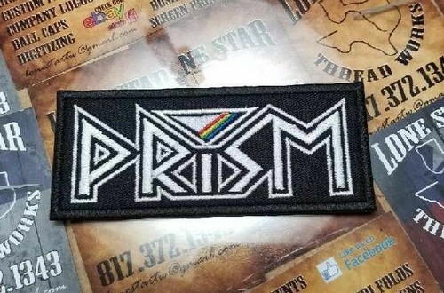 EMBROIDERED PRISM ROCK BAND PATCH (Please Read Ad) | eBay