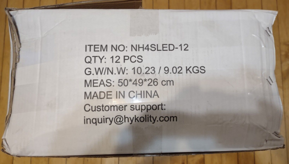 Pack of 12 Intertek NH4SLED-12 LED Light Mount 4008941 - NIB | eBay