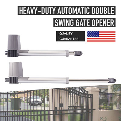 CO-Z Electric Motor 662 lb. Automatic Dual Swing Gate Openers for ...
