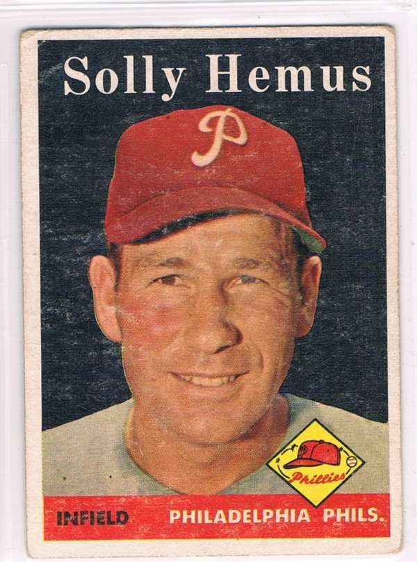 1958 Topps - Solly Hemus #207 for sale online | eBay